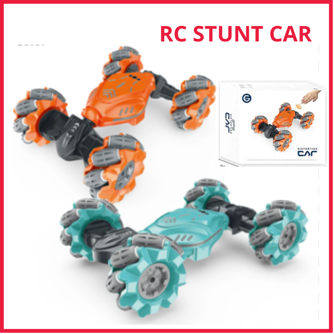 RC Stunt Car Hand Gesture Remote Control Distortion CAR Light Drift ...