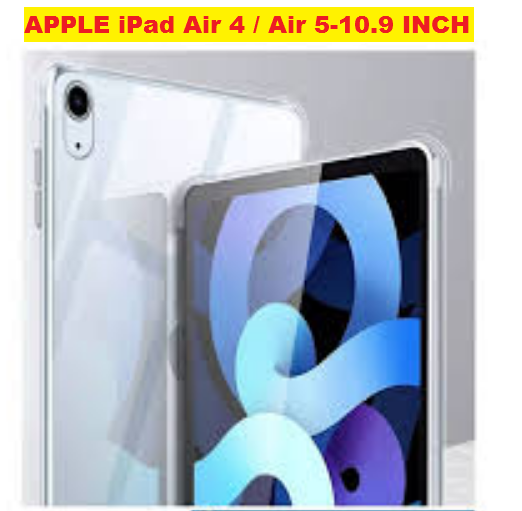 iPad ANTI SHOCK ANTI KNOCK ANTI BURST TPU CASE CLEAR TRANSPARENT BACK ...