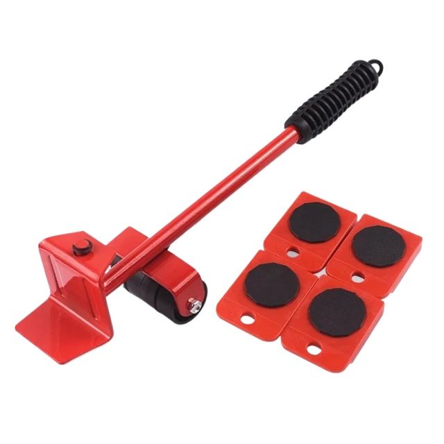 Furniture Mover Tool Set Heavy Stuffs Moving Roller With Bar Furniture ...