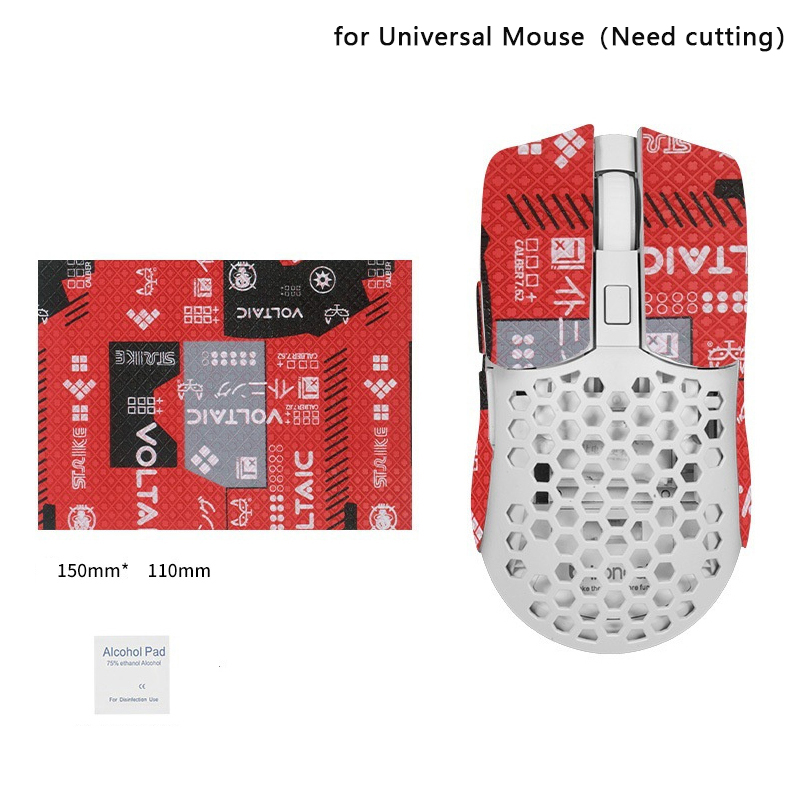 15*11cm DIY Anti-Slip Wireless Gaming Universal Style Mouse Sticker ...