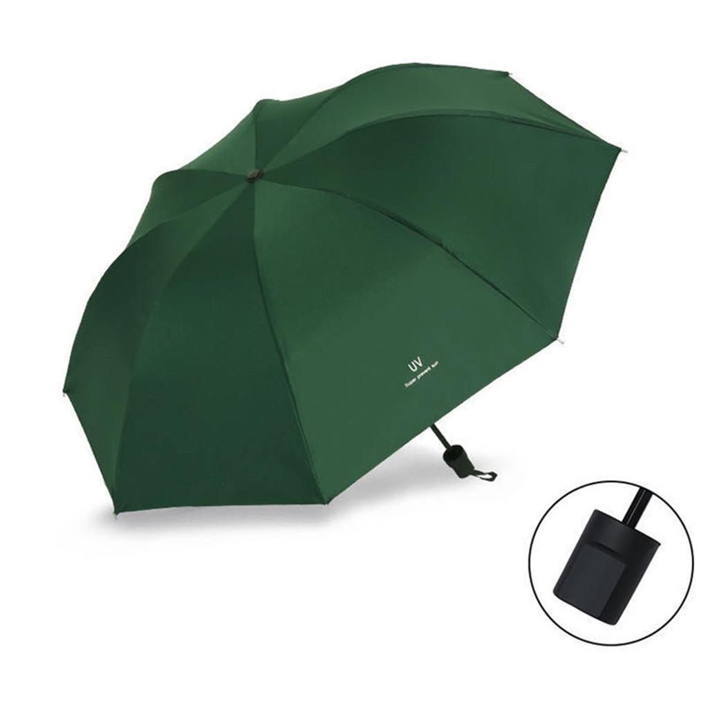 Umbrella Automatic Sunny Umbrella Anti-ultraviolet Folding Umbrella Men ...