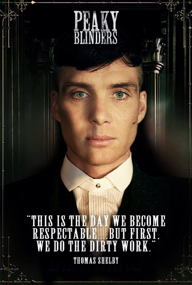 Thomas Shelby Peaky Blinders TV Show Enthusiasts Nostalgic Posters Room ...