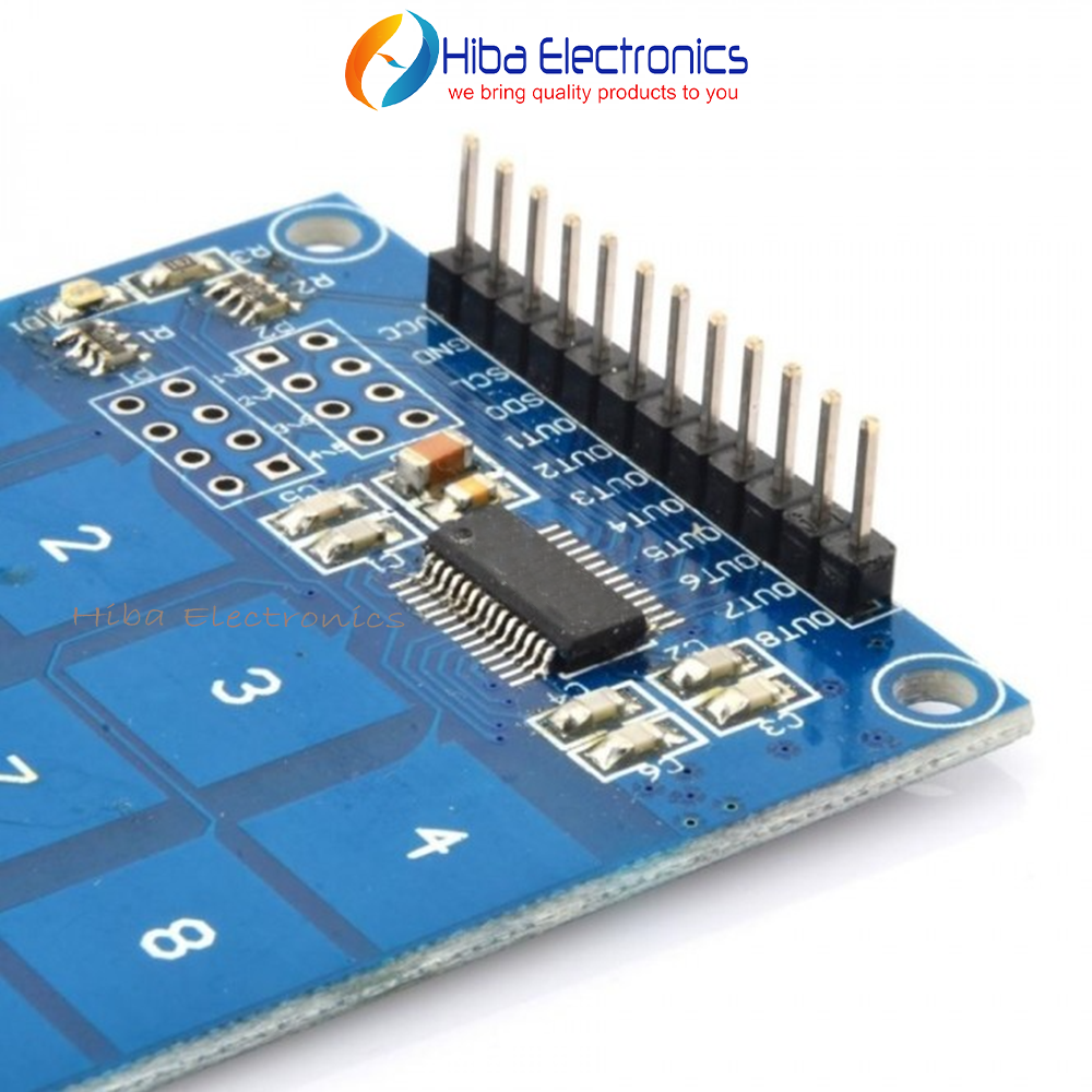 TTP229 16 Key Capacitive Touch Switch 16 Way/Channel 4x4 keypad Digital Touch Sensor Module ...