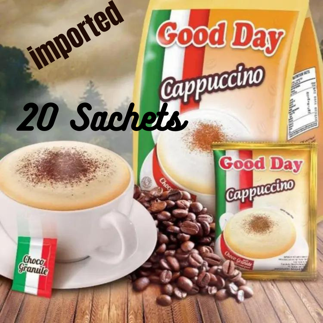 Good day Cappuccino (20 Sachets) Instant Coffee Original & Best Quality ...