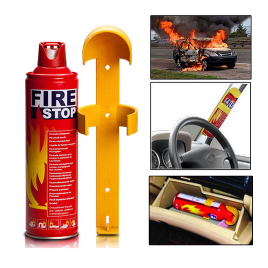 Fire Stop Portable Fire Extinguisher-500ml | Daraz.pk