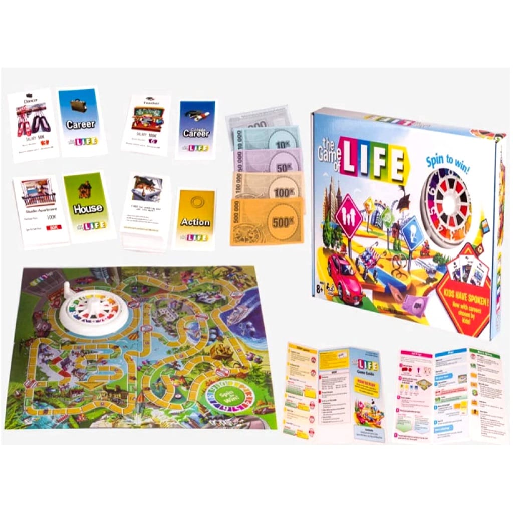 The Game Of Life Career Cards