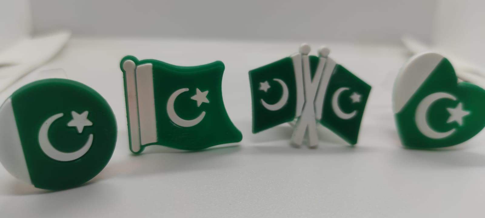 Special 14 August Flag LED Ring for Celebration Independence day Light ...