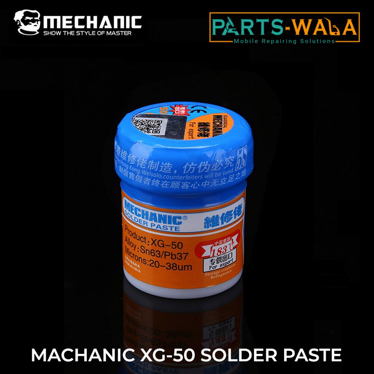 MECHANIC Solder Paste XG-50 BGA Paste 183 degree | Daraz.pk