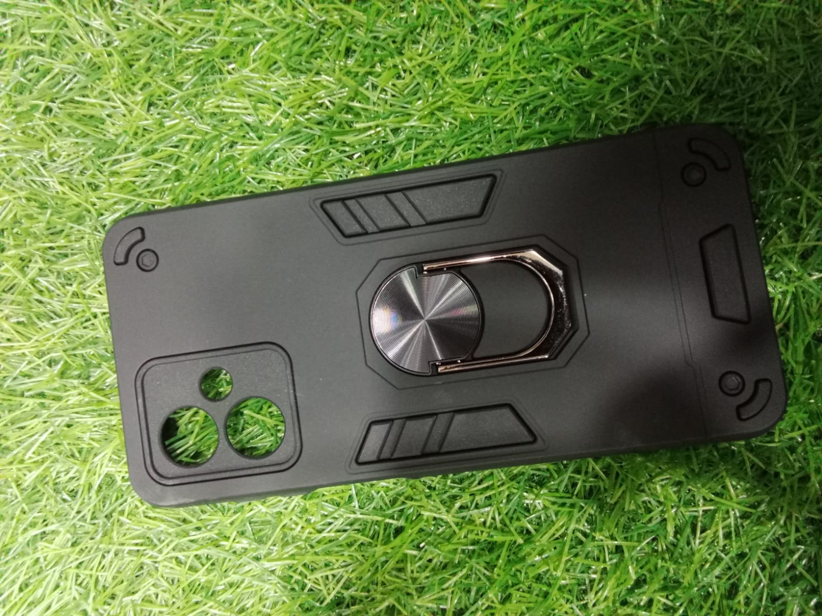 Motorola Moto G54 Back Cover Ring Armor Case Lens Protection Shock ...