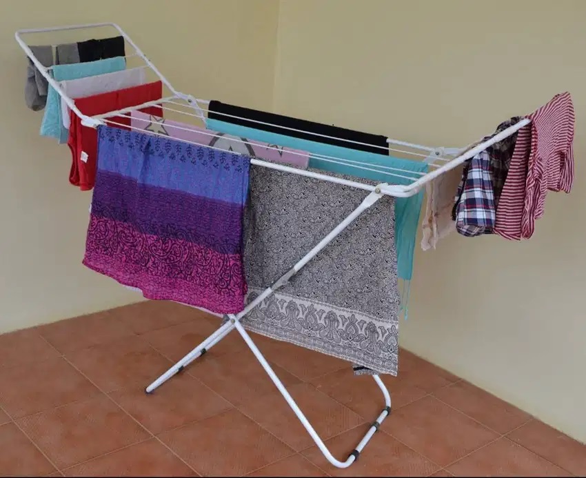 Premium Quality Folding Cloth Dryer Stand Drying Rack Thick Rods Not ...