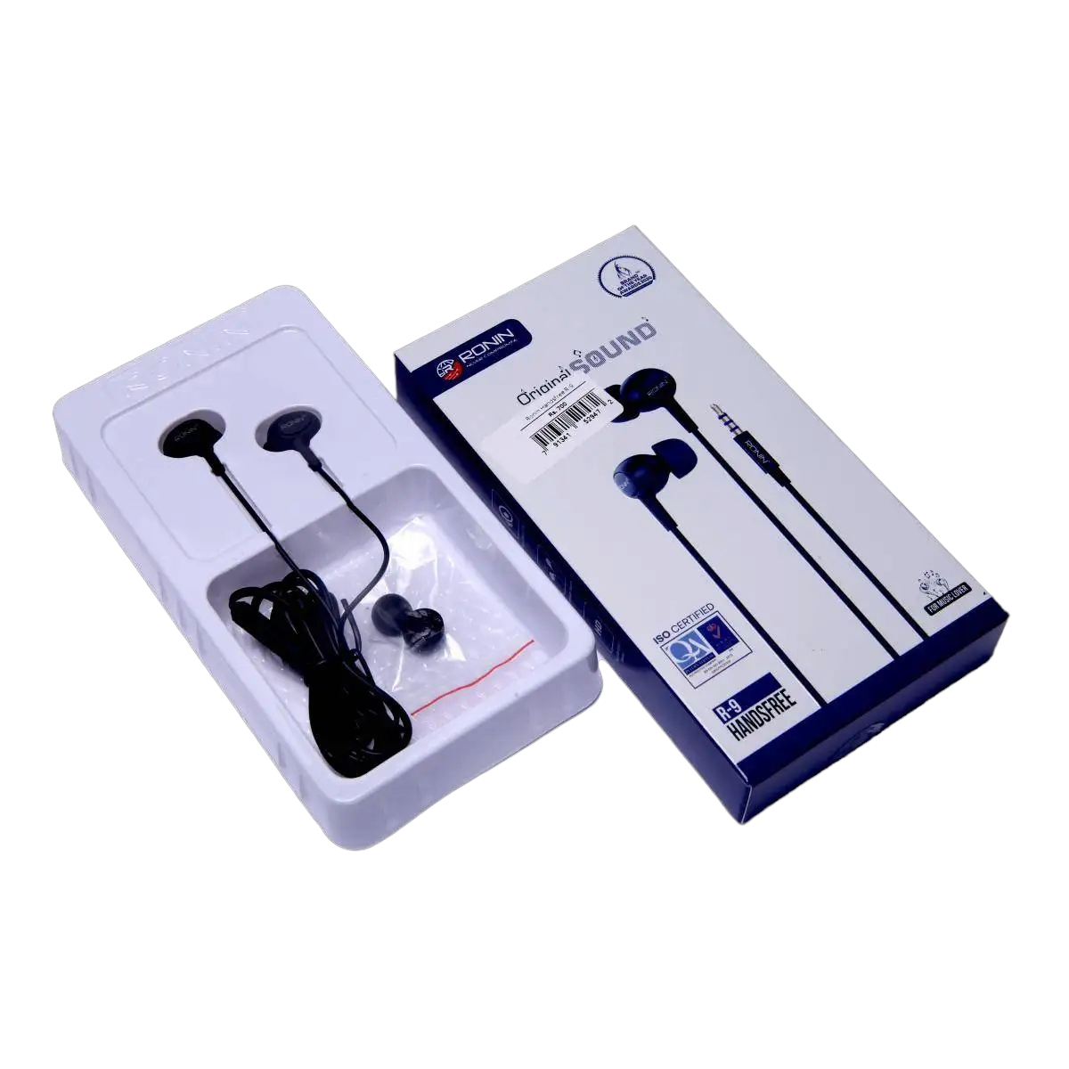 Original Ronin R-9 Handfree 3.5mm - Crystal Clear HD Sound Ronin R9 ...