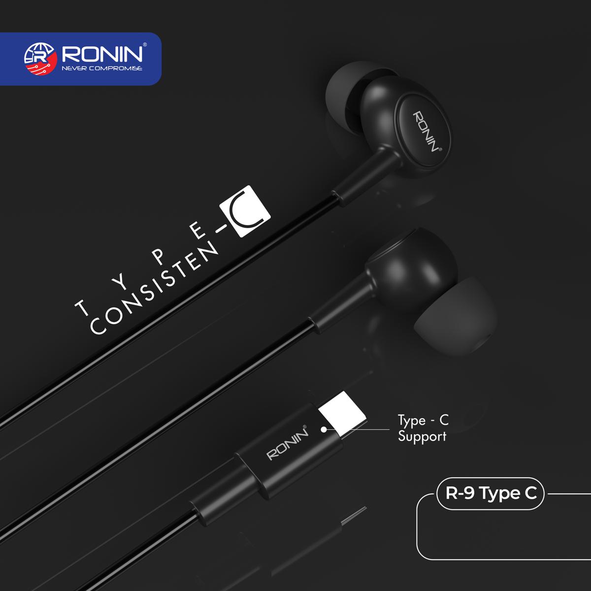 Ronin Handsfree C-type (r-9) | Daraz.pk