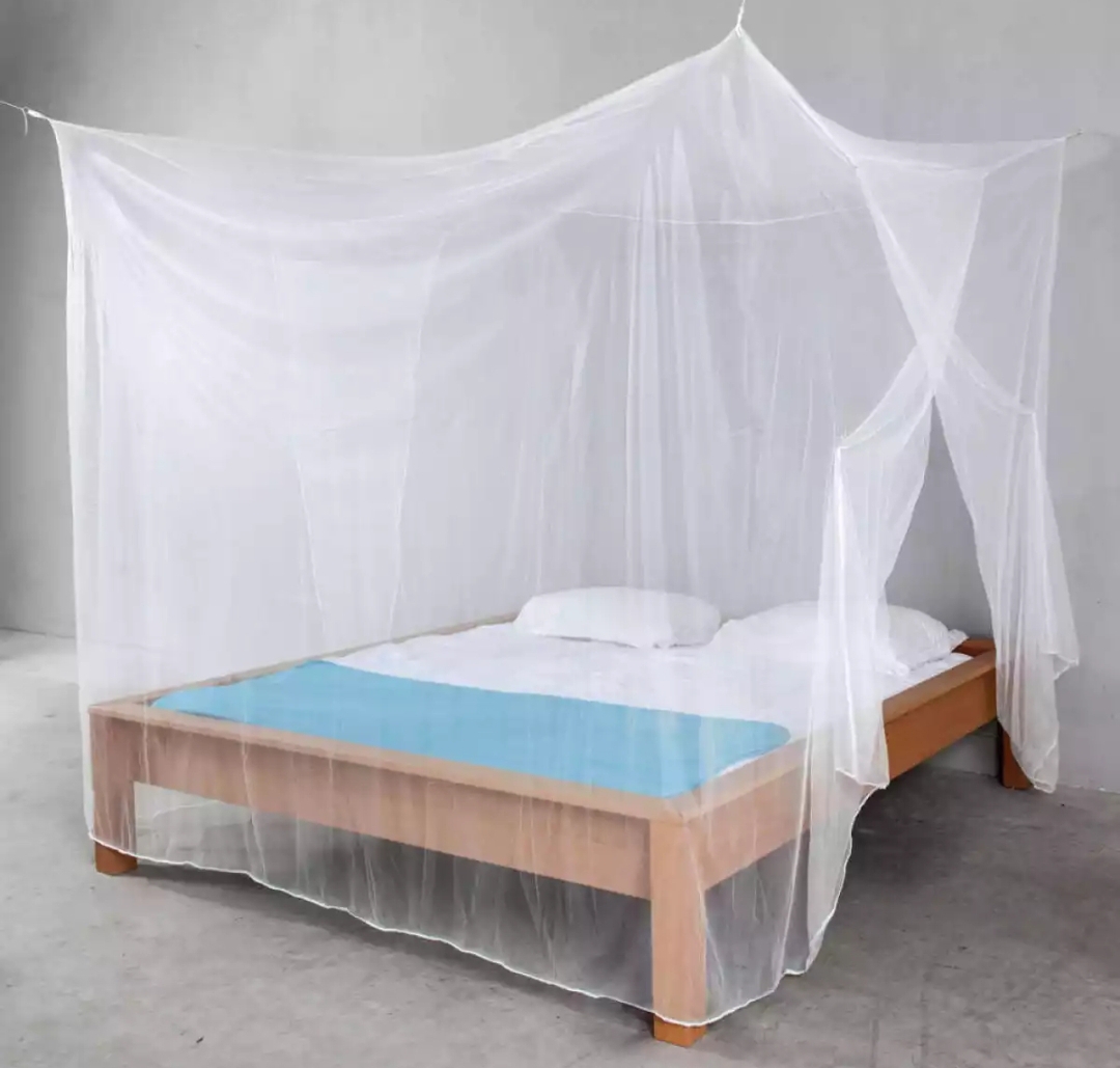 Mosquito net Machar dani for double bed 7*7fit/High Quality Net | Daraz.pk