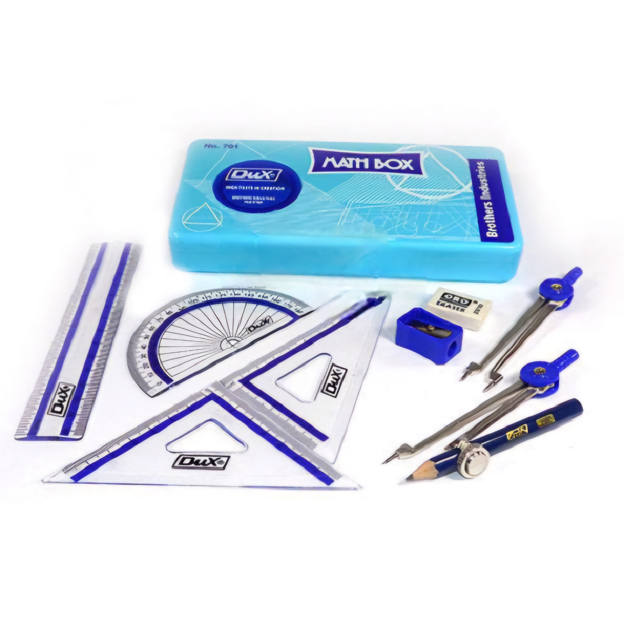 DUX Mathematical Geometry Box 701 – All-in-One Math Kit with Essential ...