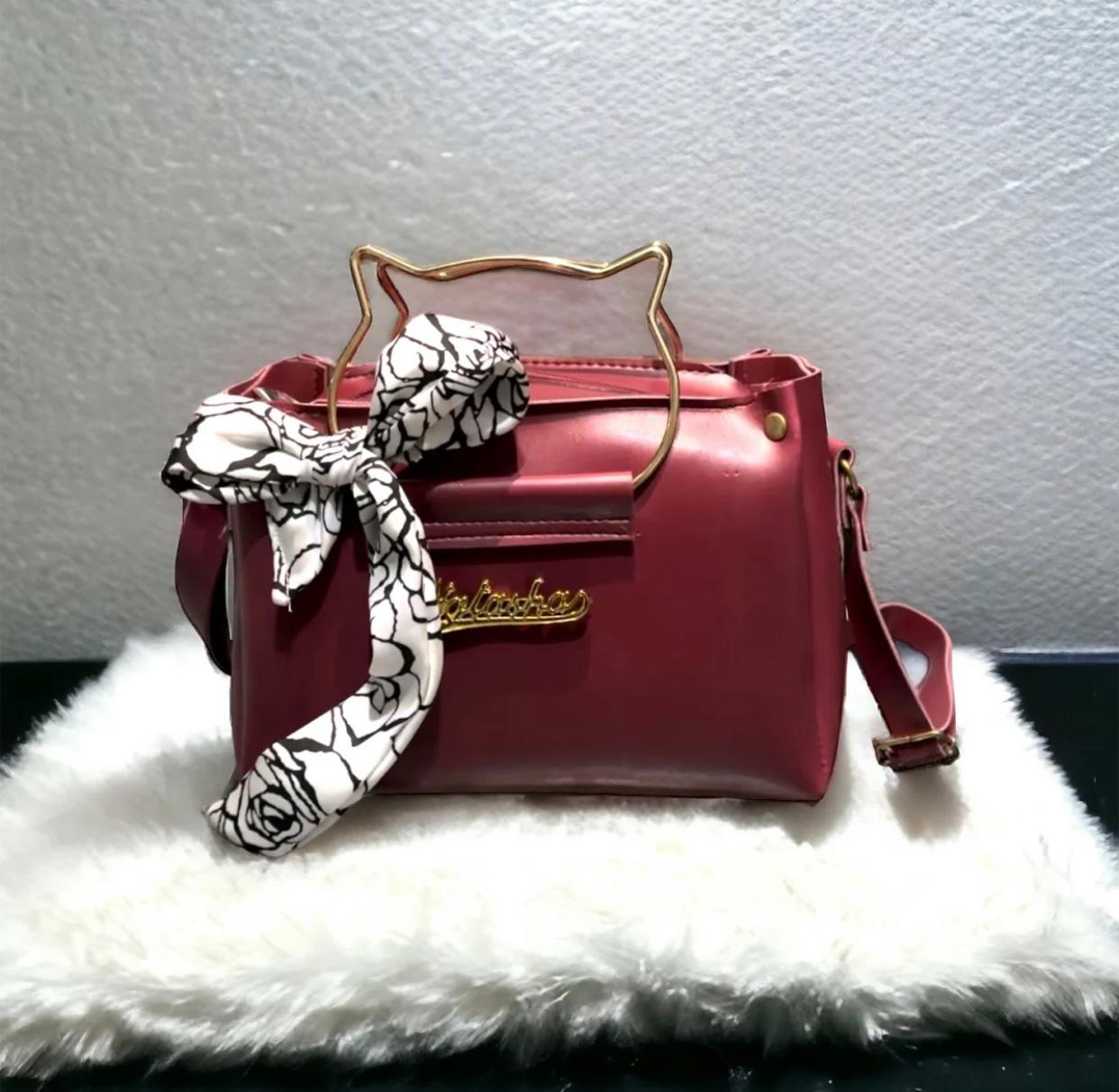 U.S BUY New design cat handle handbag with long shoulder strap ...