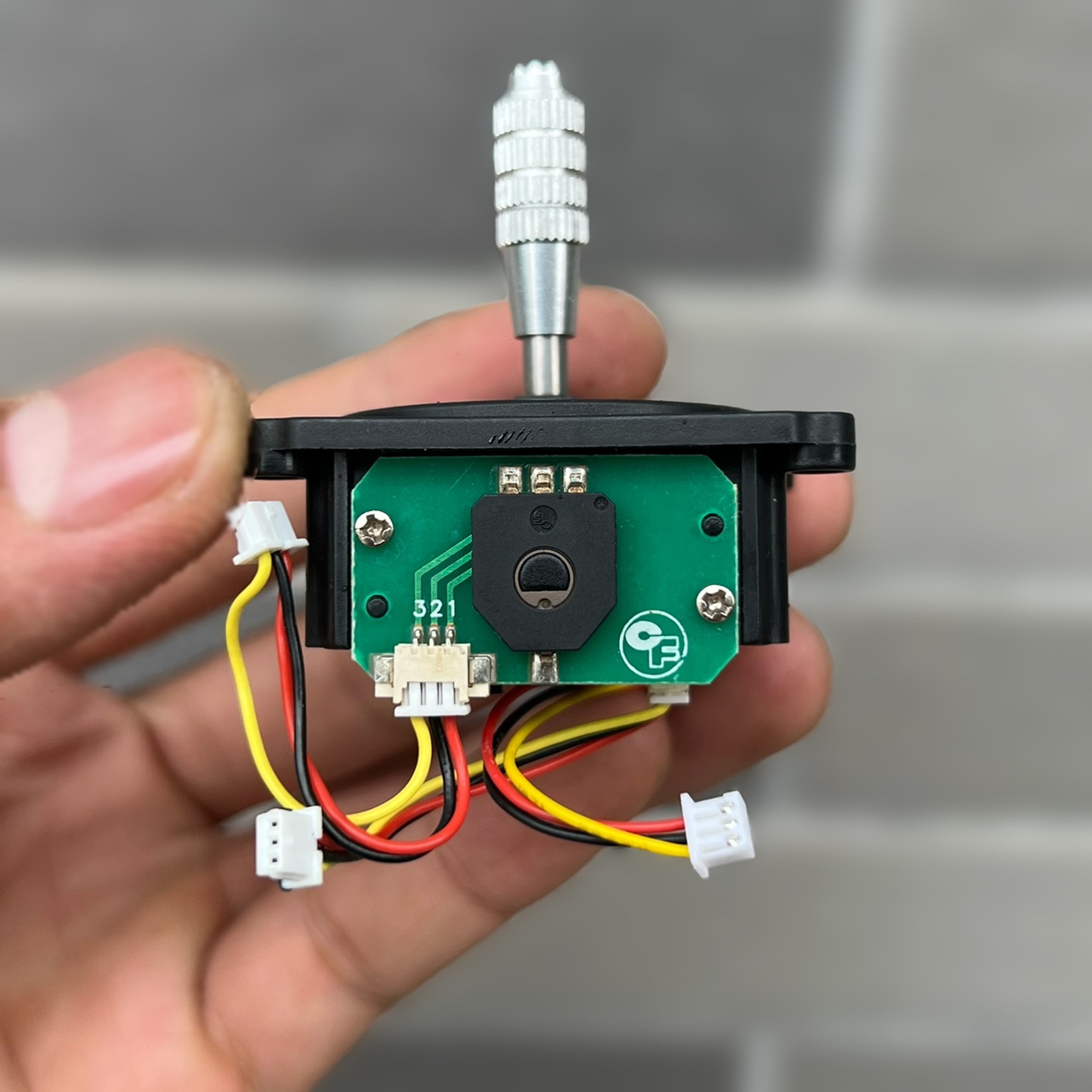 RC remote joystick UAV Right side remote control handle aluminum alloy ...