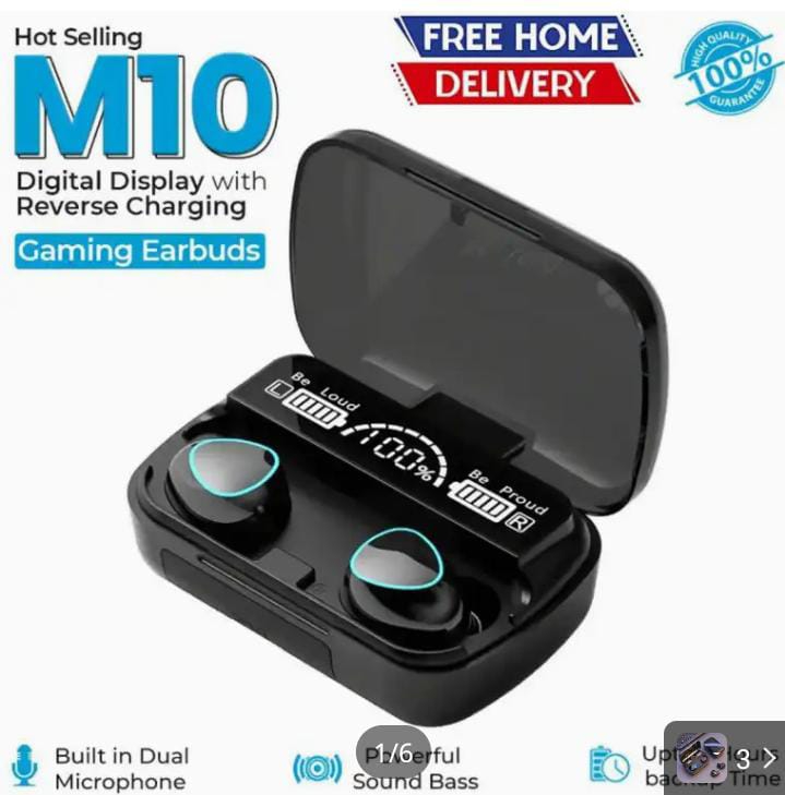 Air 31 Earbuds ENC | True Wireless Crystal Earbuds LED Display | TWS ...