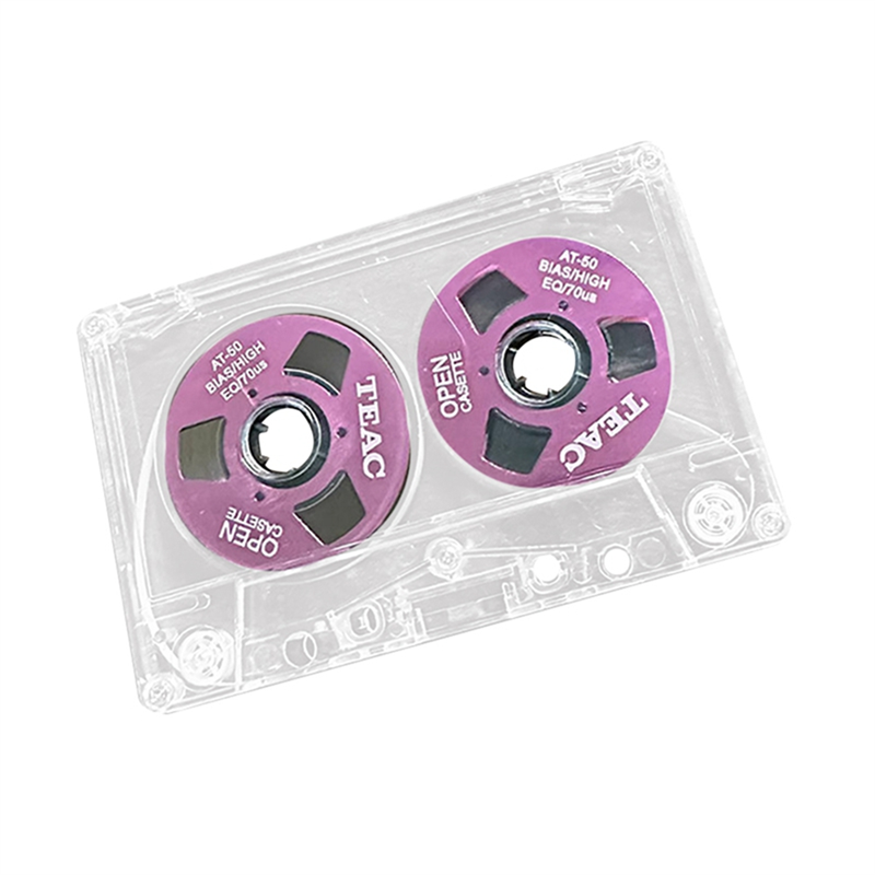Double-Sided Color Housing Empty Tape Metal Mini Can Record 55 Minutes ...