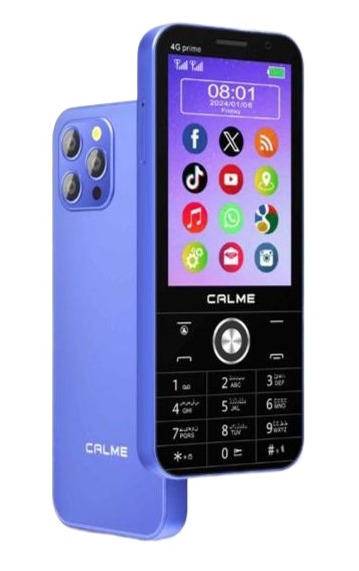 Calme 4G Prime - Face unlock - Type C Charging Port - 3.5" Touch Screen ...
