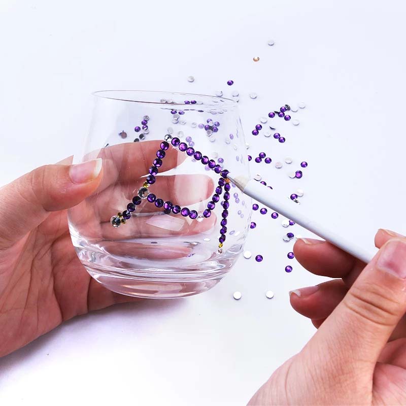 2000Pcs 2mm Multicolor Resin Rhinestones Flatback Crystal Sparkling ...