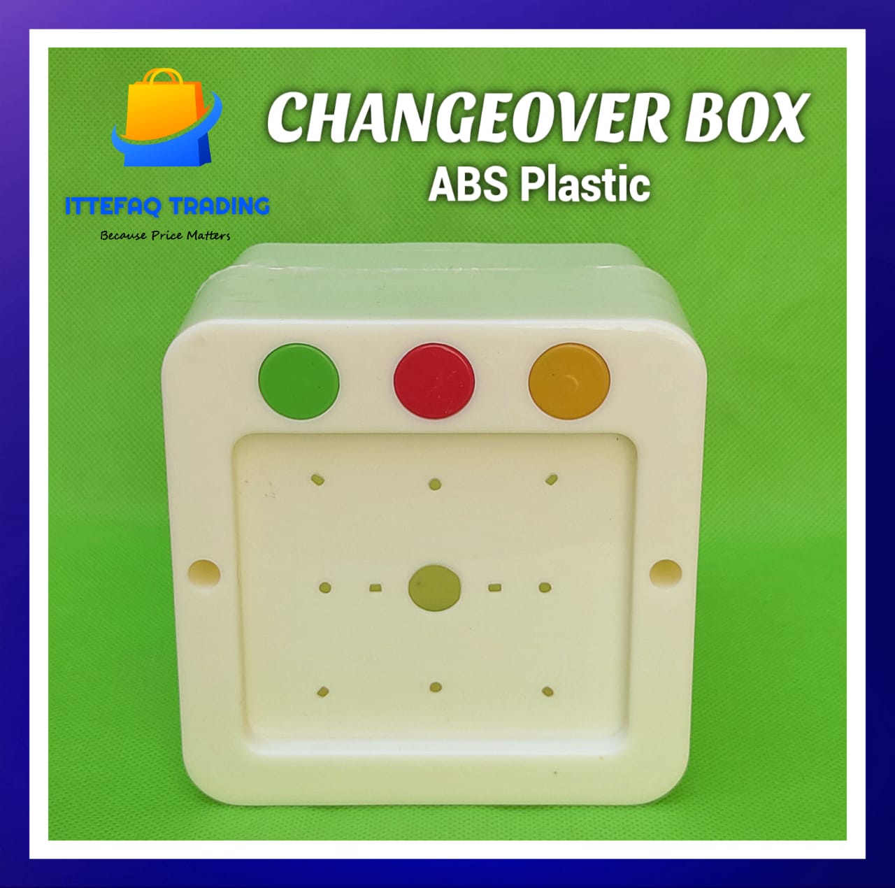 Electrical Change Over Switch Box Changeover Box Wall Mounted Open Box ...