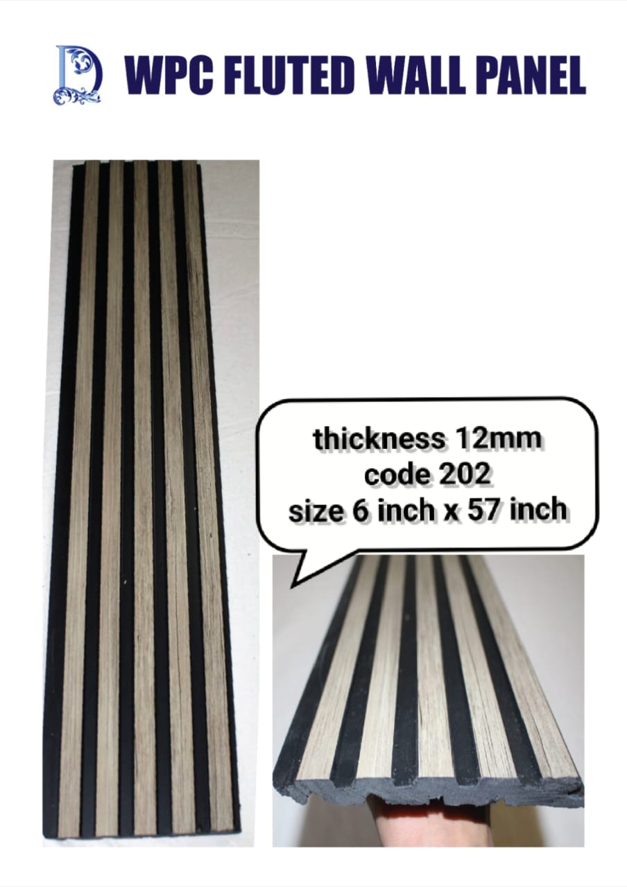 wpc wall pannel / wpc wall covering / heavy plastic wall pannels | Daraz.pk