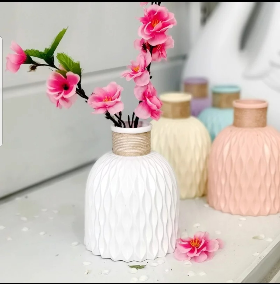 Hot sale modern vases decoration artificial flowers in vase plant | Daraz.pk