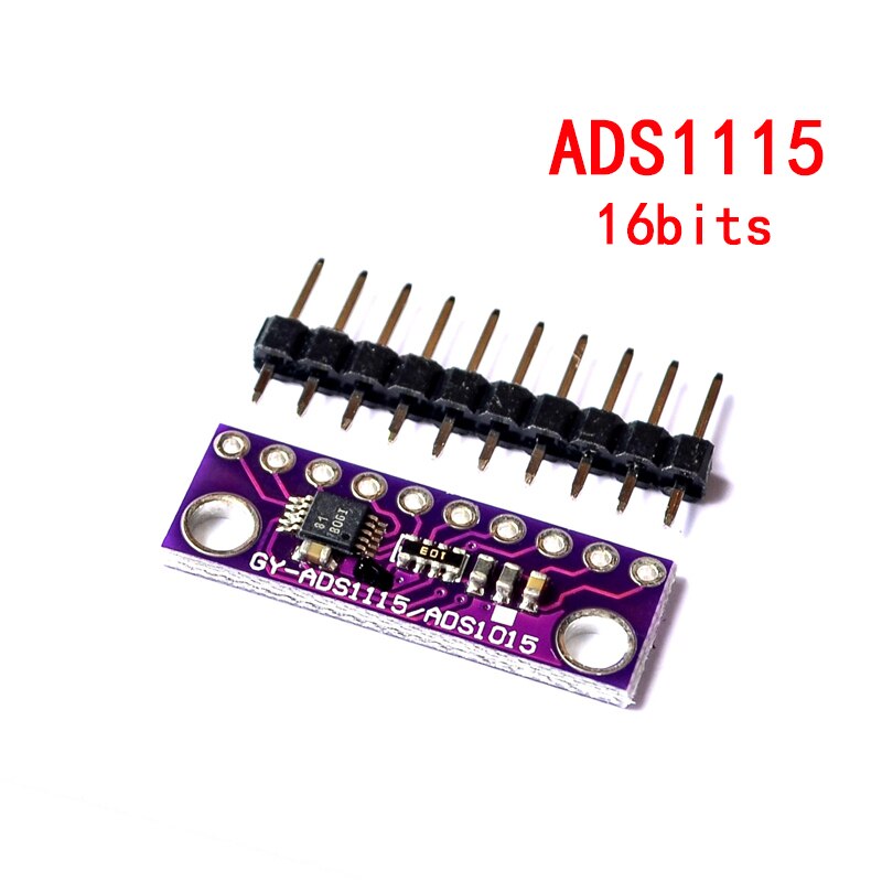 16 Bit I2C ADS1115 ADS1015 Module ADC 4 channel with Pro Gain Amplifier 2.0V to 5.5V for Arduino ...