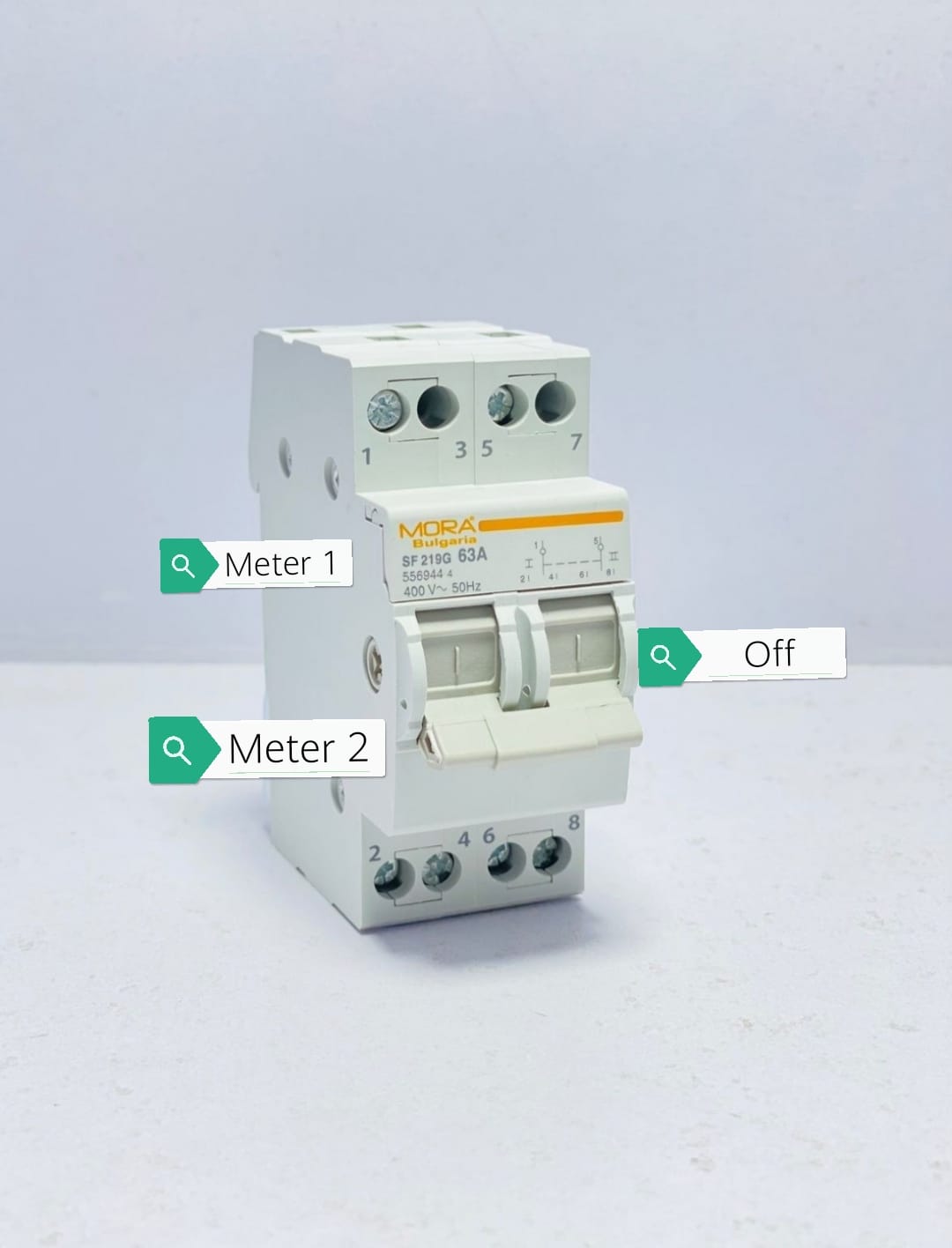 original mora single phase breaker type change over | Daraz.pk