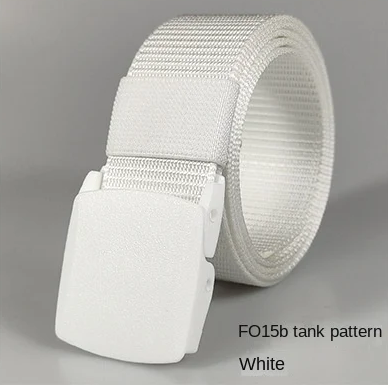 Men Imported Nylon Belt - Breathable Nylon Web Canvas Fabric Belt ...