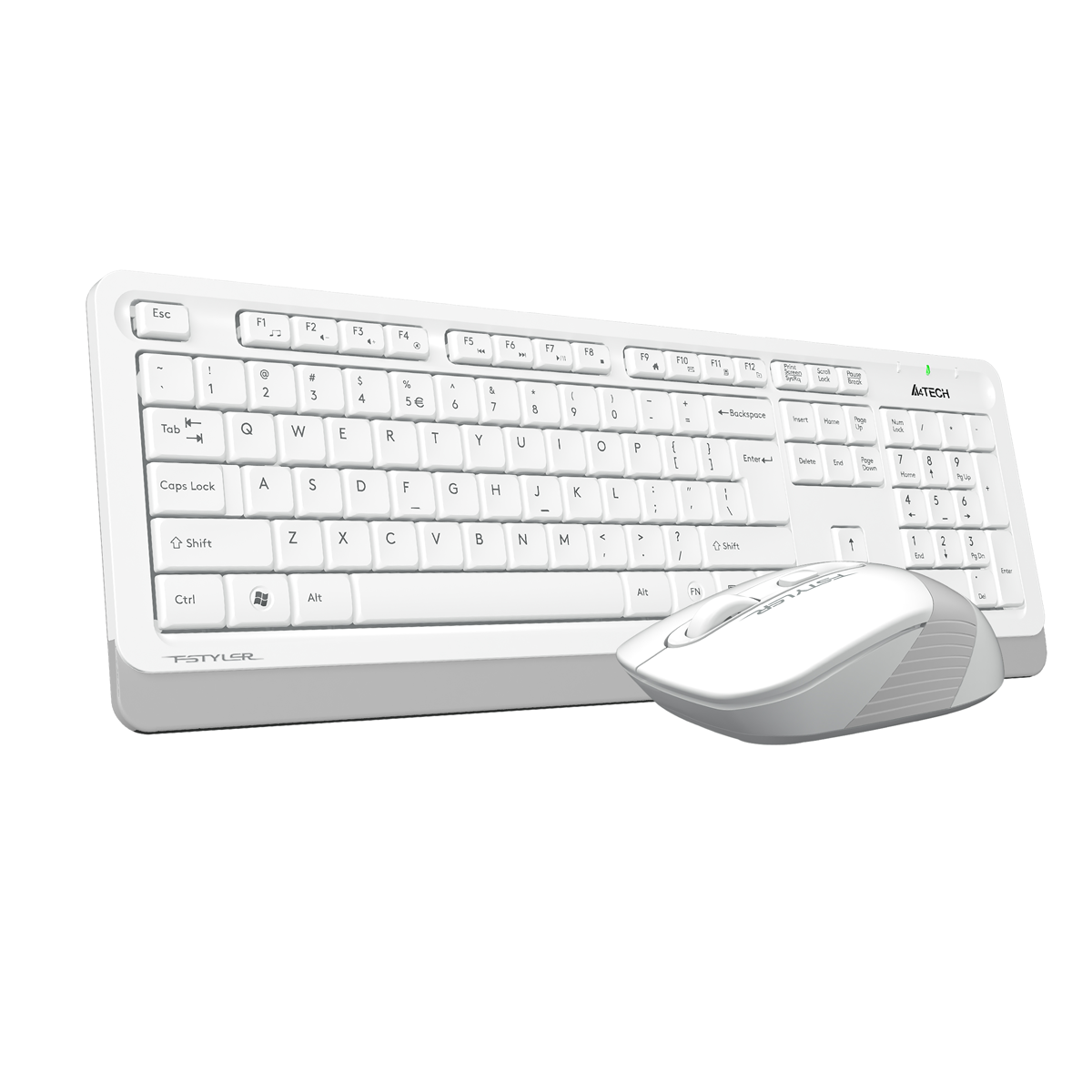A4Tech FG1010S FSTYLER 2.4G Wireless Desktop Set- Wireless Keyboard & Mouse/ 6 months Brand ...