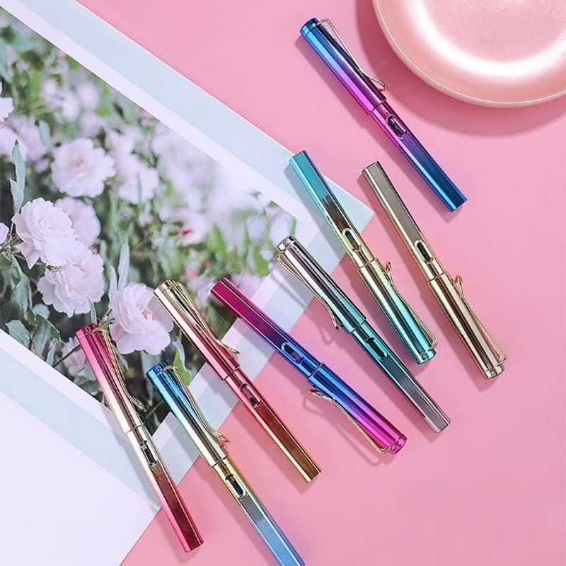 Refillable Fountain Pen Fountain Pen Gradient Color Pen Body Piston ...
