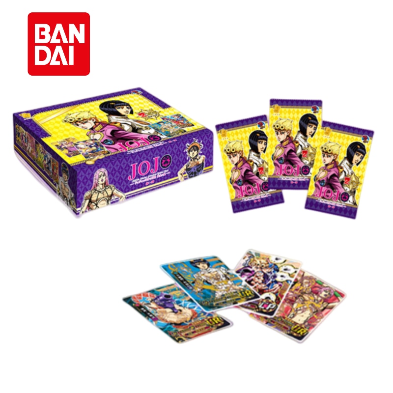 NEW Anime JoJo Bizarre Adventure JoJo Cards Collection Cards Hobby Game ...