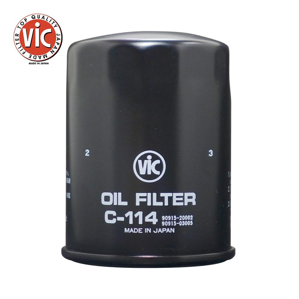 VIC Oil Filter C-114 for Toyota Landcruiser, Land Cruiser Prado ...