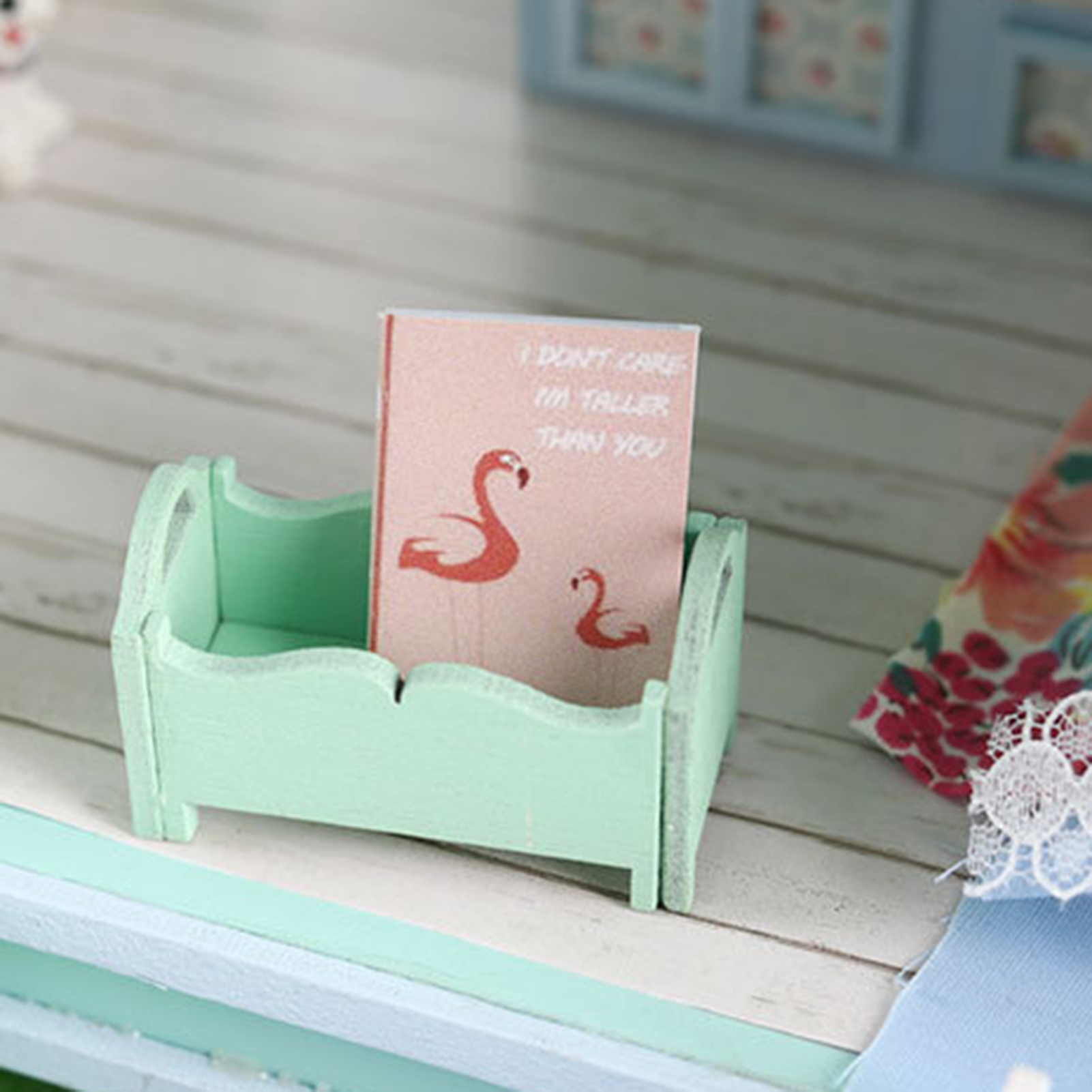 Dollhous Model Mini 1:12 Scale Dollhouse Scene Model Cartoon Book ...