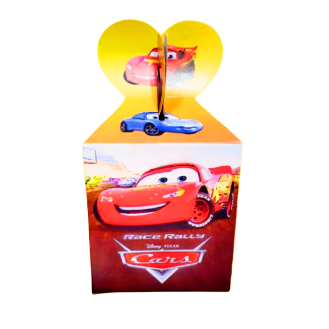 PACK OF 10 Disney Cars Theme Goody Boxes, Cars Theme Goody Boxes for ...