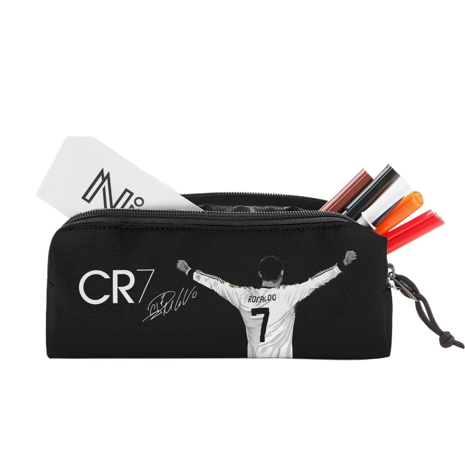 Ronaldo CR7 Black Box Pouch For Girls & Boys - Space Galaxy Box Pouch ...