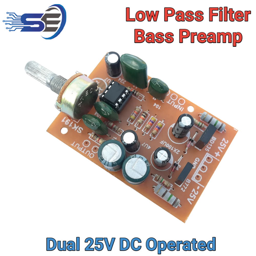 Low Pass Filter Subwoofer Preamplifier LPF Board | Daraz.pk