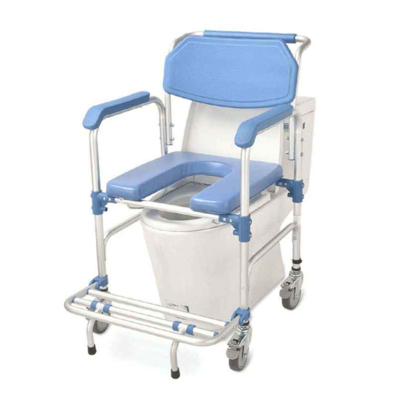 Best Commode Chair, Shower chair, Wheelchair, Toilet chair with wheels ...