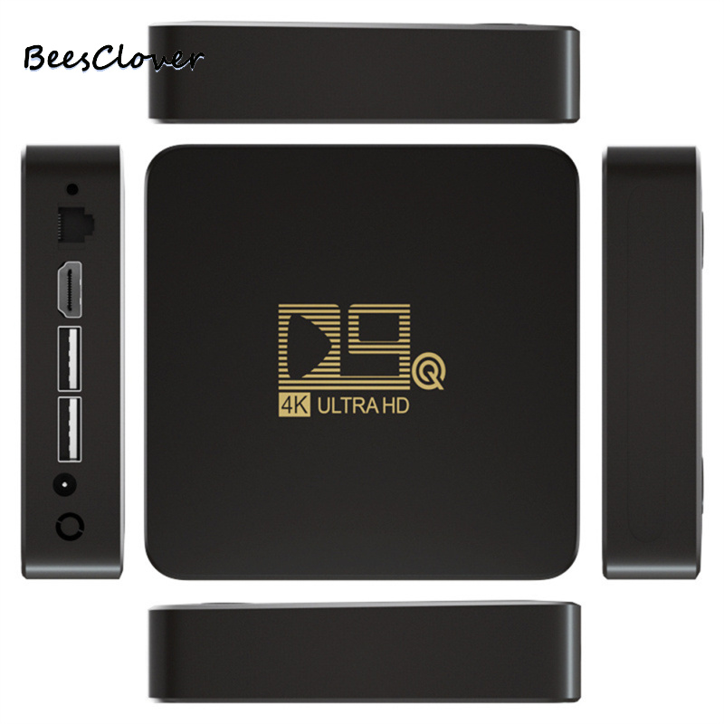 BeesClover D9q Set-top Box S905 1.5ghz Quad-core Arm Clear 4k Hdr Android 11 2.4g Wifi High ...