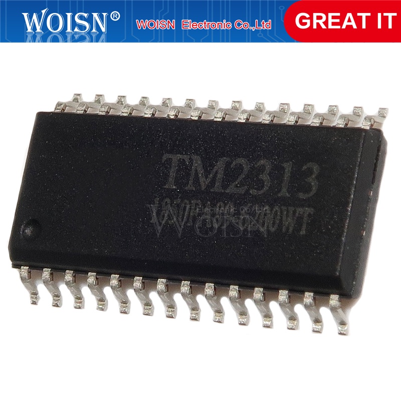 10pcs/lot PT2313L PT2313 TM2313 SOP-28 SMD 4-Channel Audio Processor IC ...