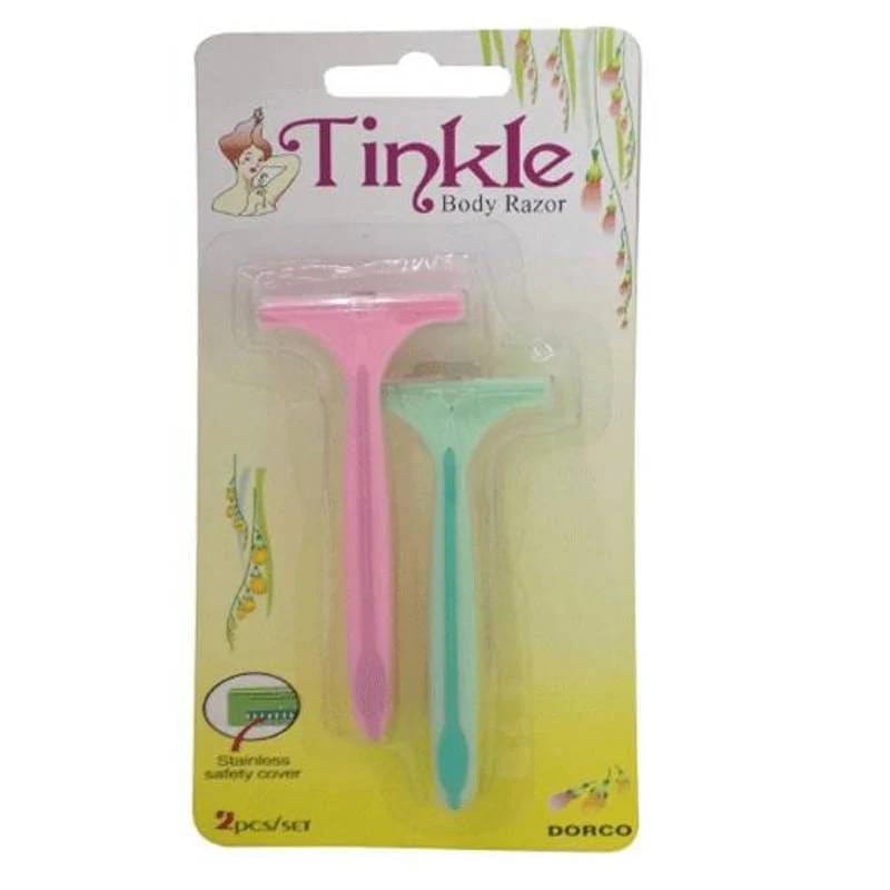 Tinkle Body Razor, 2-Pieces Hair Remover Razor For Women & Girls ...