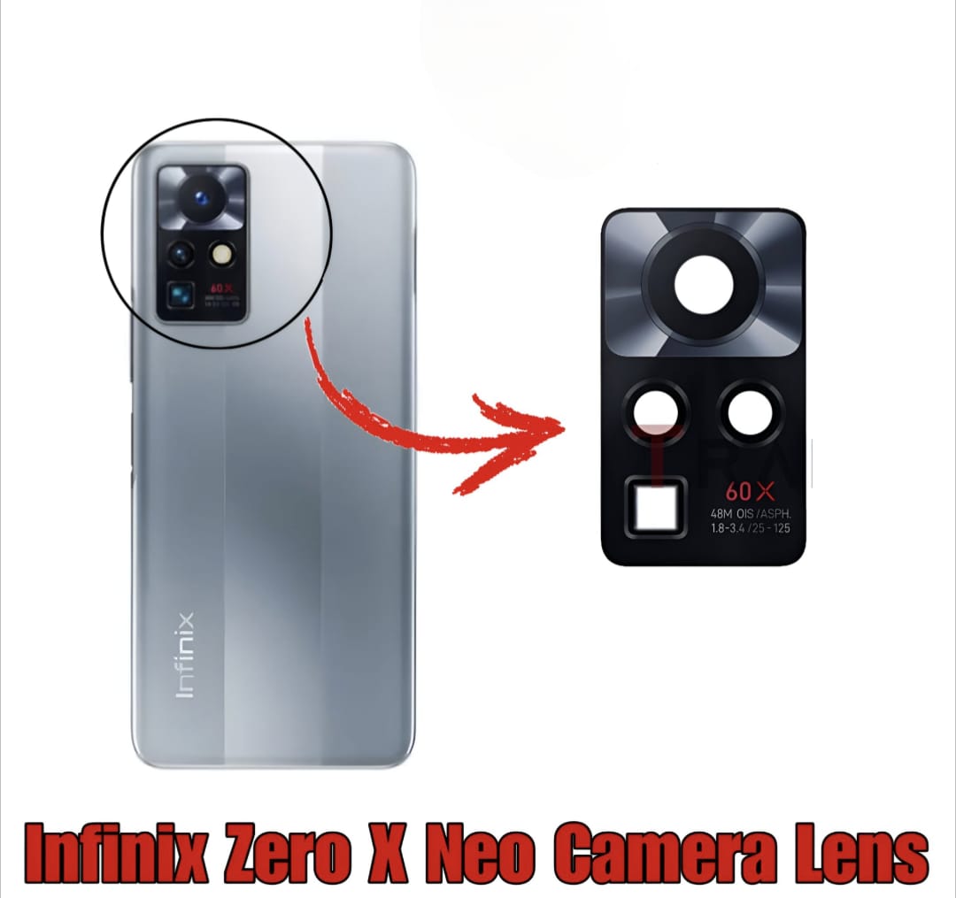 Infinix Zero X neo Replacement Back Camera Lens Glass For Infinix Zero ...