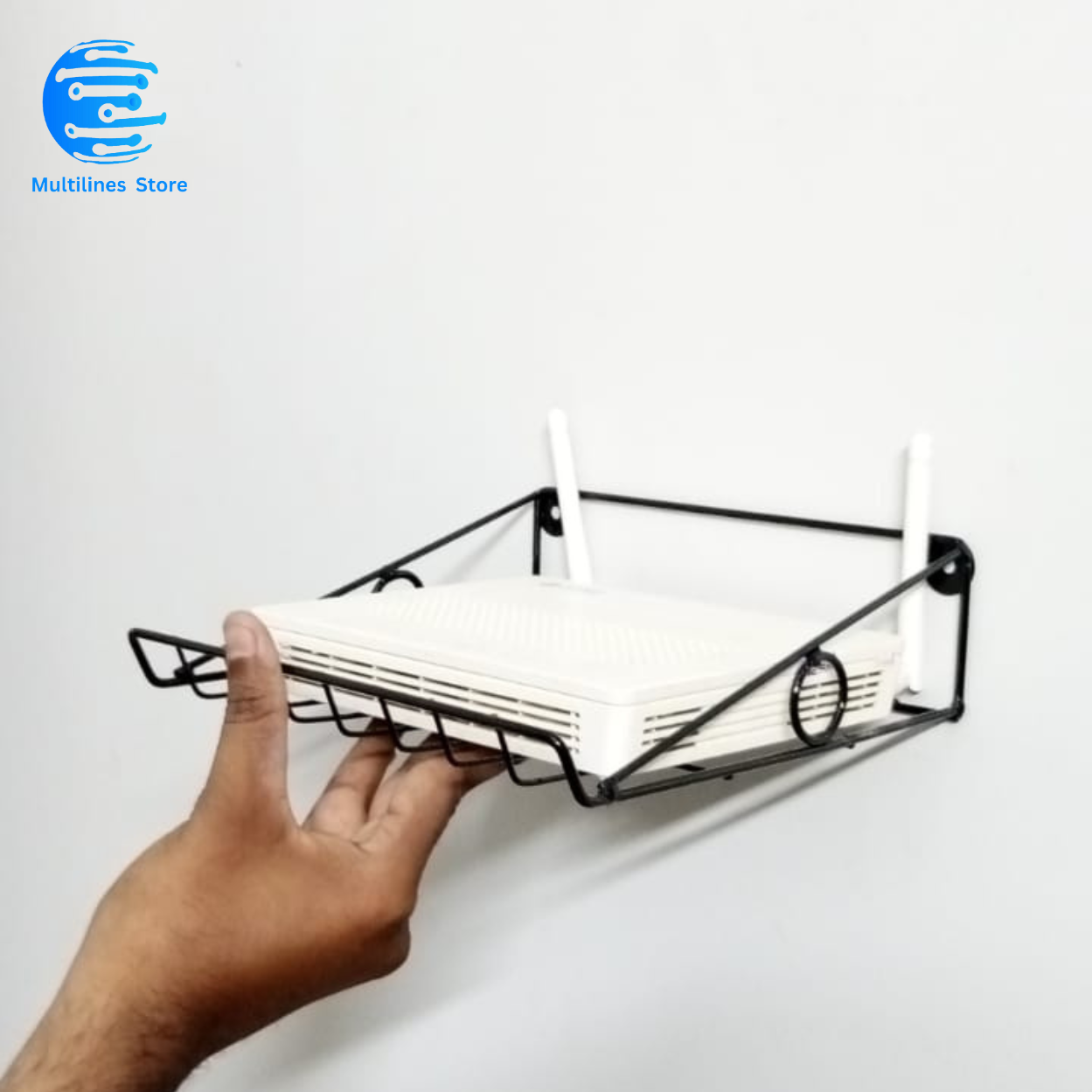 New High Quality Wall Mounted Wifi Router Shelf | Iron Wifi Stand ...