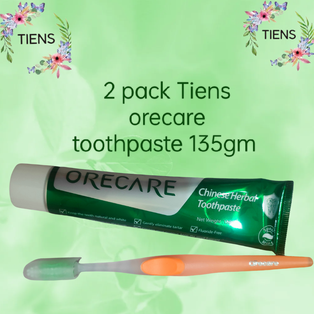 (2 pack ) Orecare herbal Toothpaste 135gm | Daraz.pk