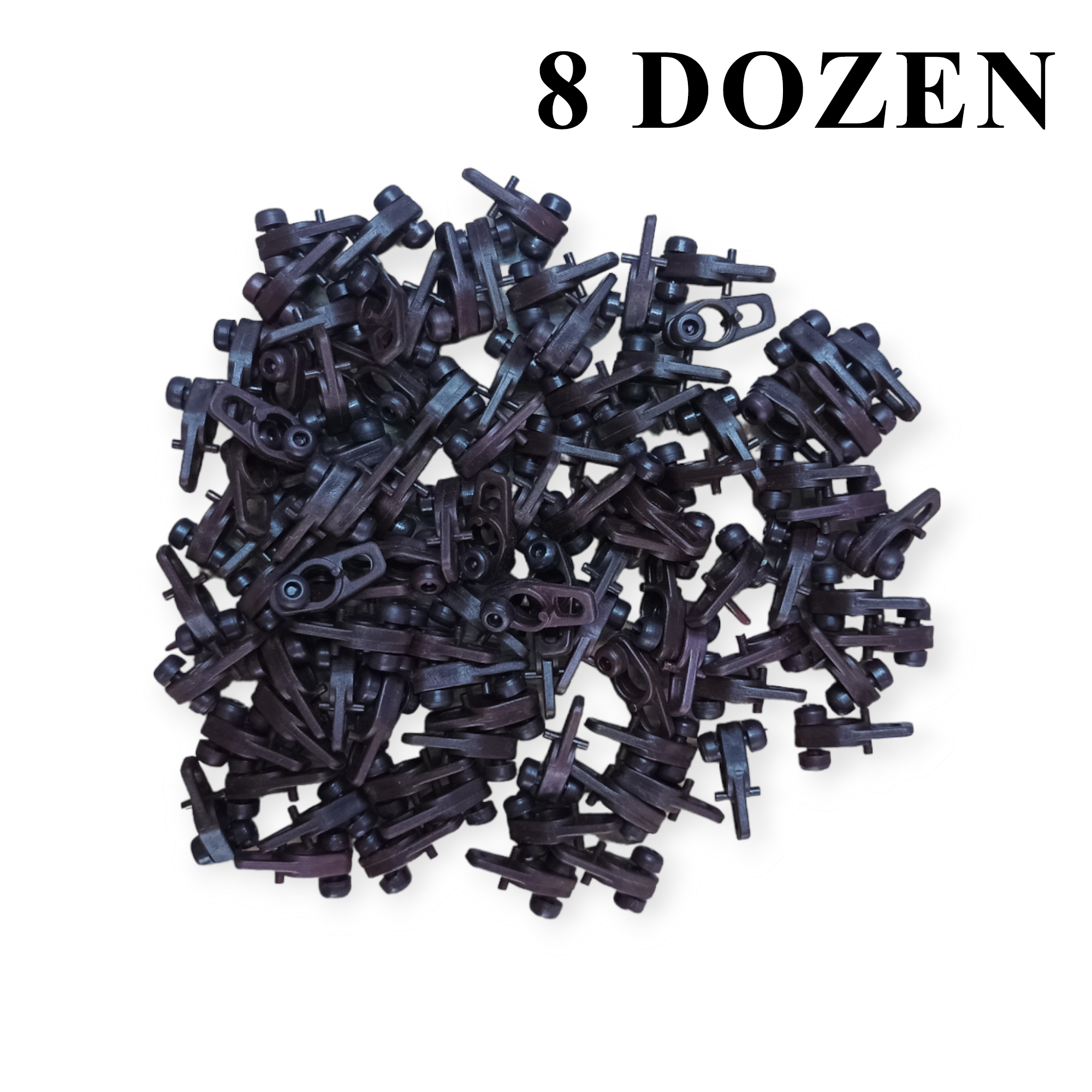 Curtain railing runner wheels, curtain rail track hook roller, drapery ...