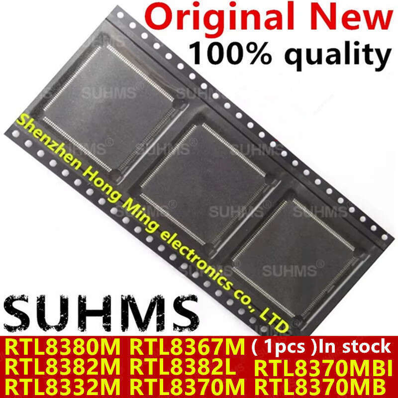 (1piece) 100% New RTL8382M RTL8382L RTL8380M RTL8332M QFP-216 RTL8370M ...
