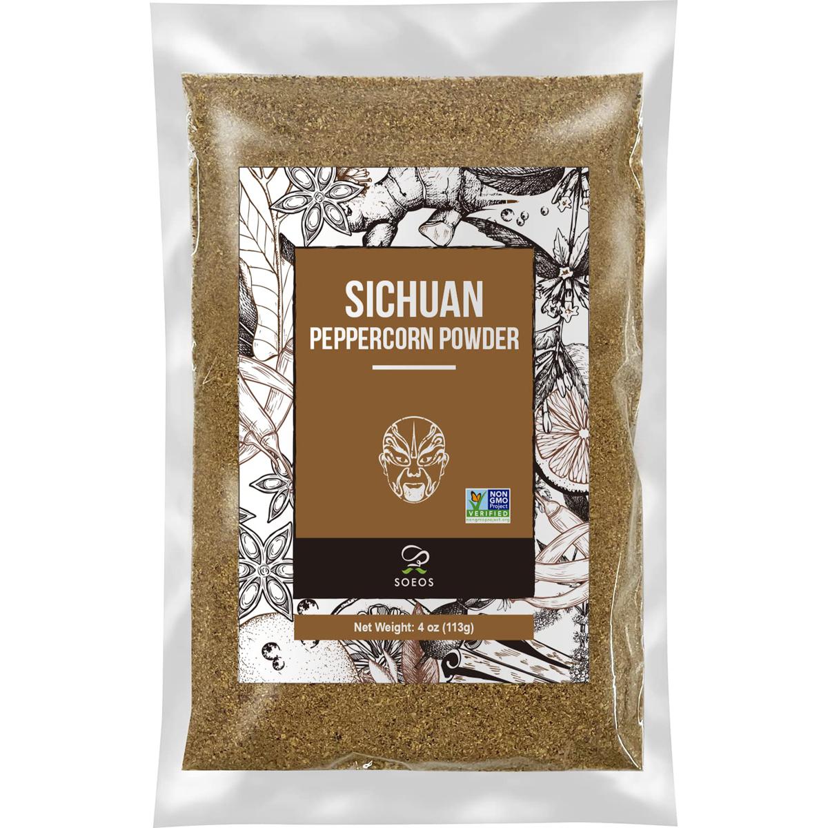 Sichuan Peppercorn Powders, Szechuan Peppercorn Powders, 4 oz.(113g ...