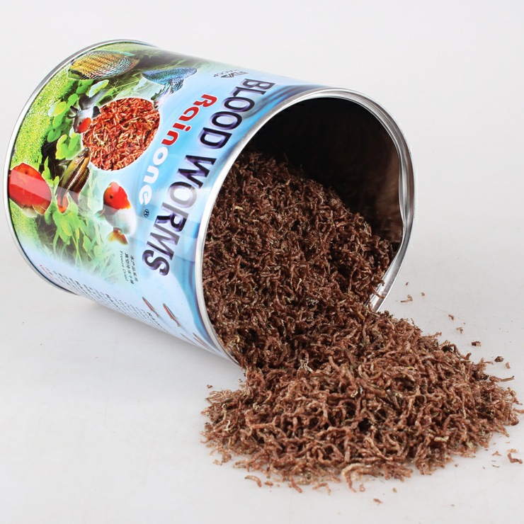 45g Freeze Dried Red Insect Blood Worm Tropical Fish Food | Daraz.pk