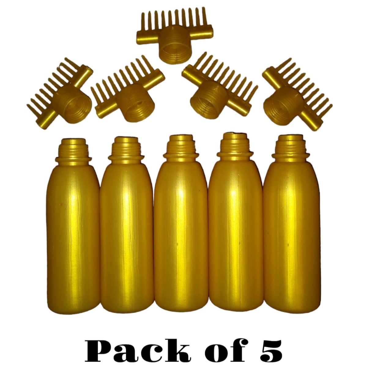 Pack of 5 Hair Oil Comb Bottle | Daraz.pk